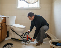 Toilet Installation Jack Tool | Easy Lift & Alignment