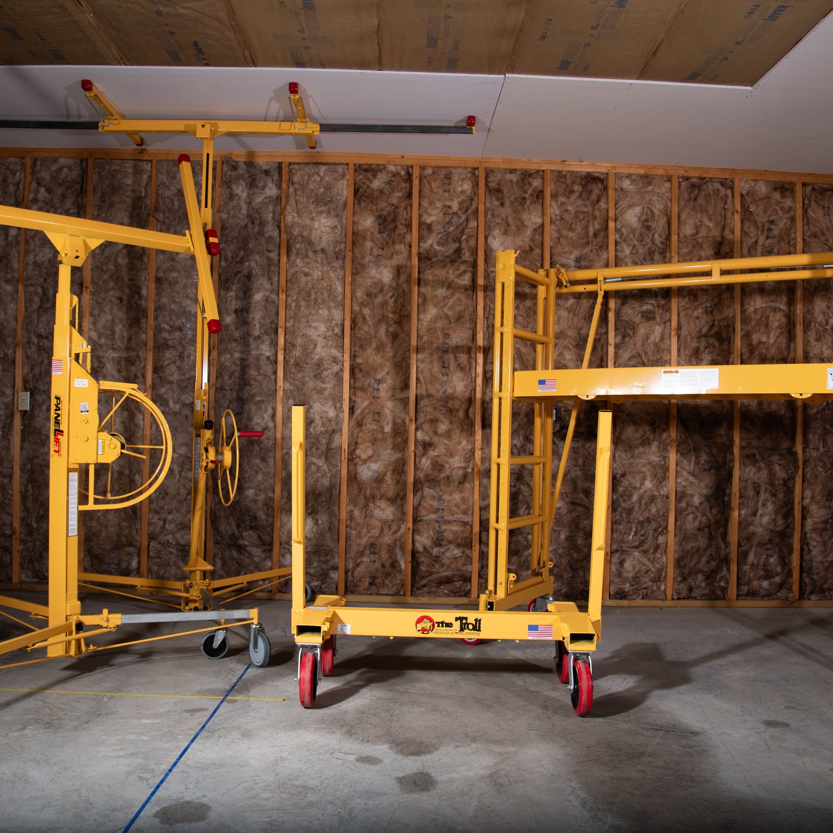 Panellift® Drywall Lift 138-2 | 11 Ft Sheetrock Hoist